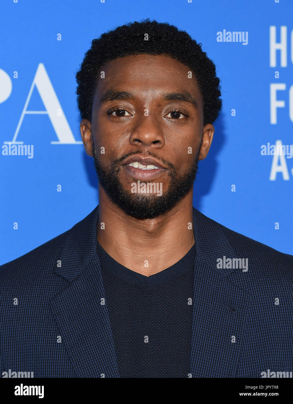 Beverly Hills, California, USA. 2nd Aug, 2017. Chadwick Boseman arrives ...