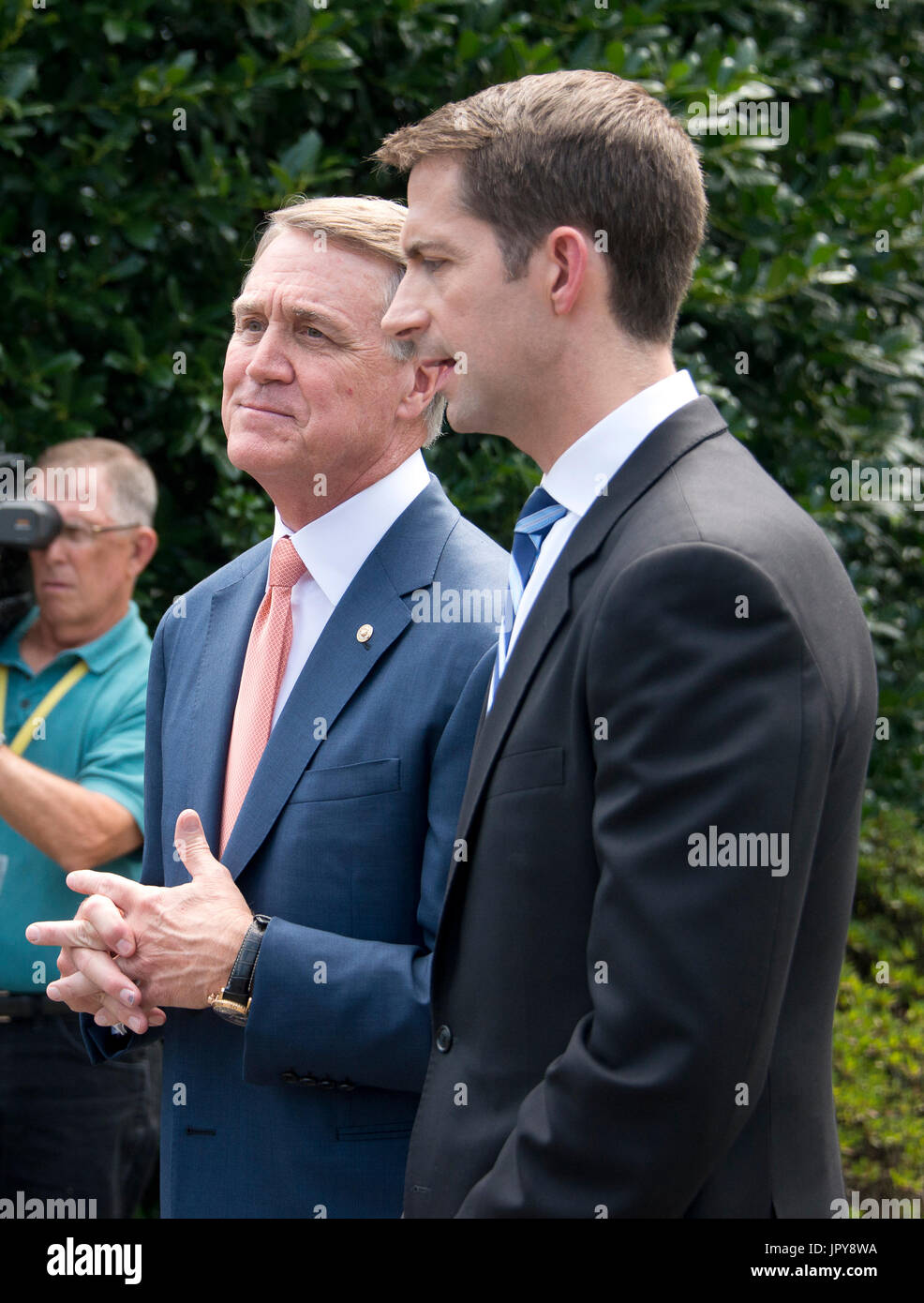 Washington, DC, USA. 2nd Aug, 2017. United States Senator David Perdue ...