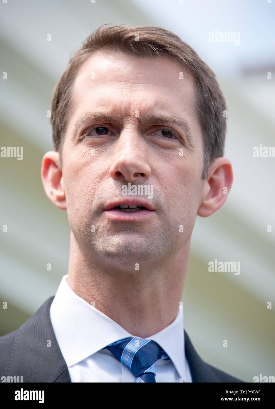 Washington, DC, USA. 2nd Aug, 2017. United States Senator Tom Cotton ...