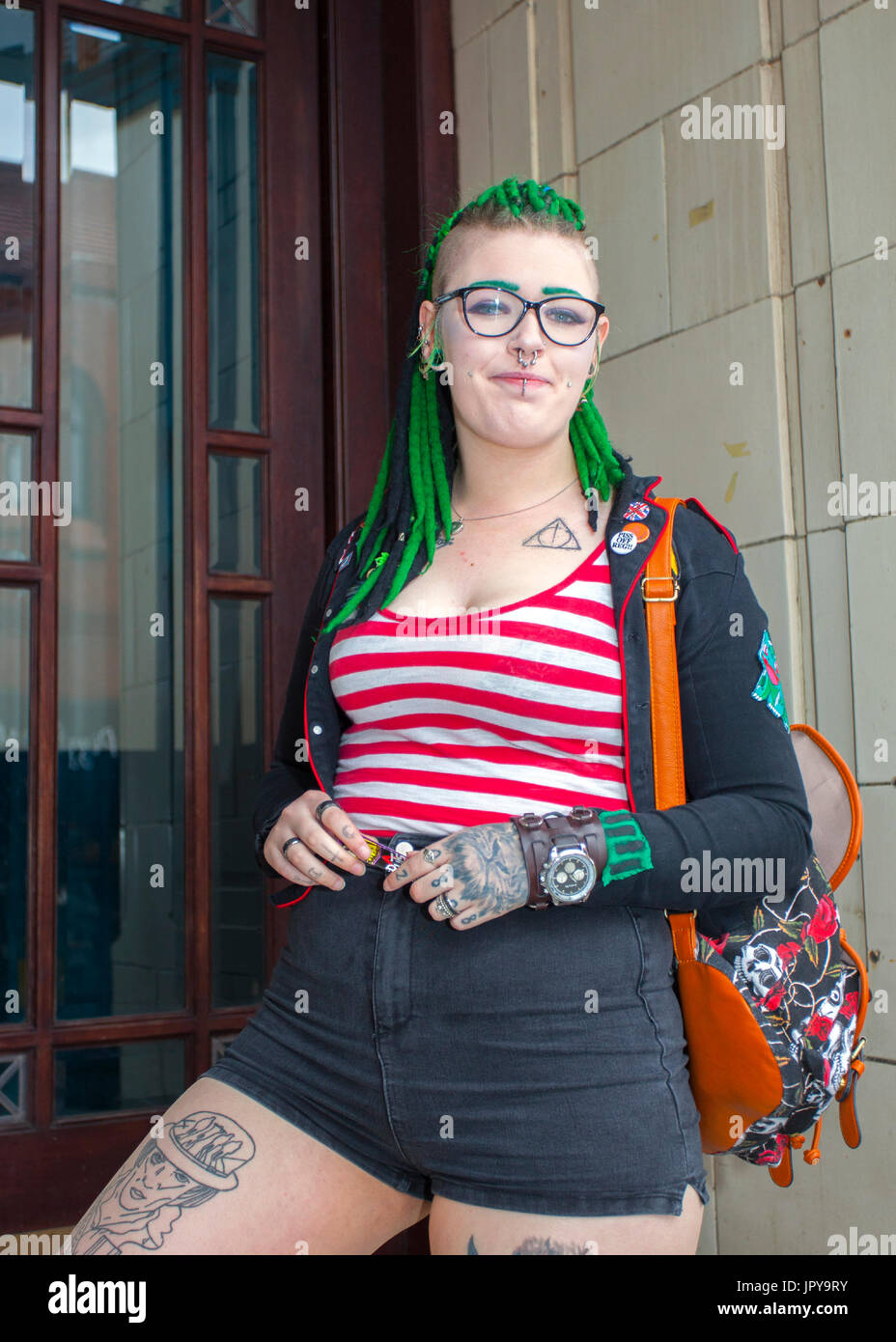 Blackpool, Lancashire, UK. 3rd August, 2017. Rebellion Festival world's ...