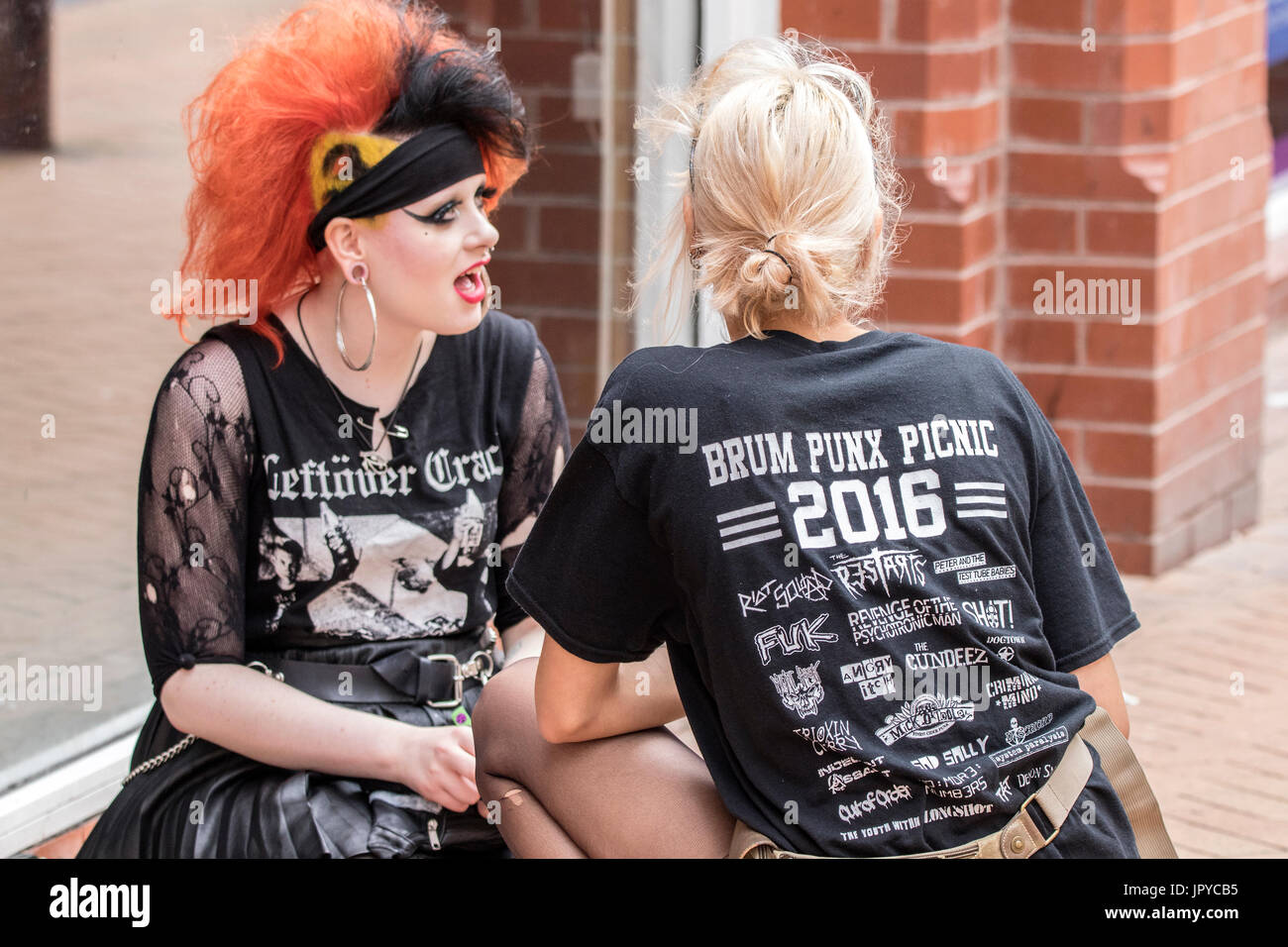 a punk rock rebel rebelling rebellion Blackpool festival spike spiked ...