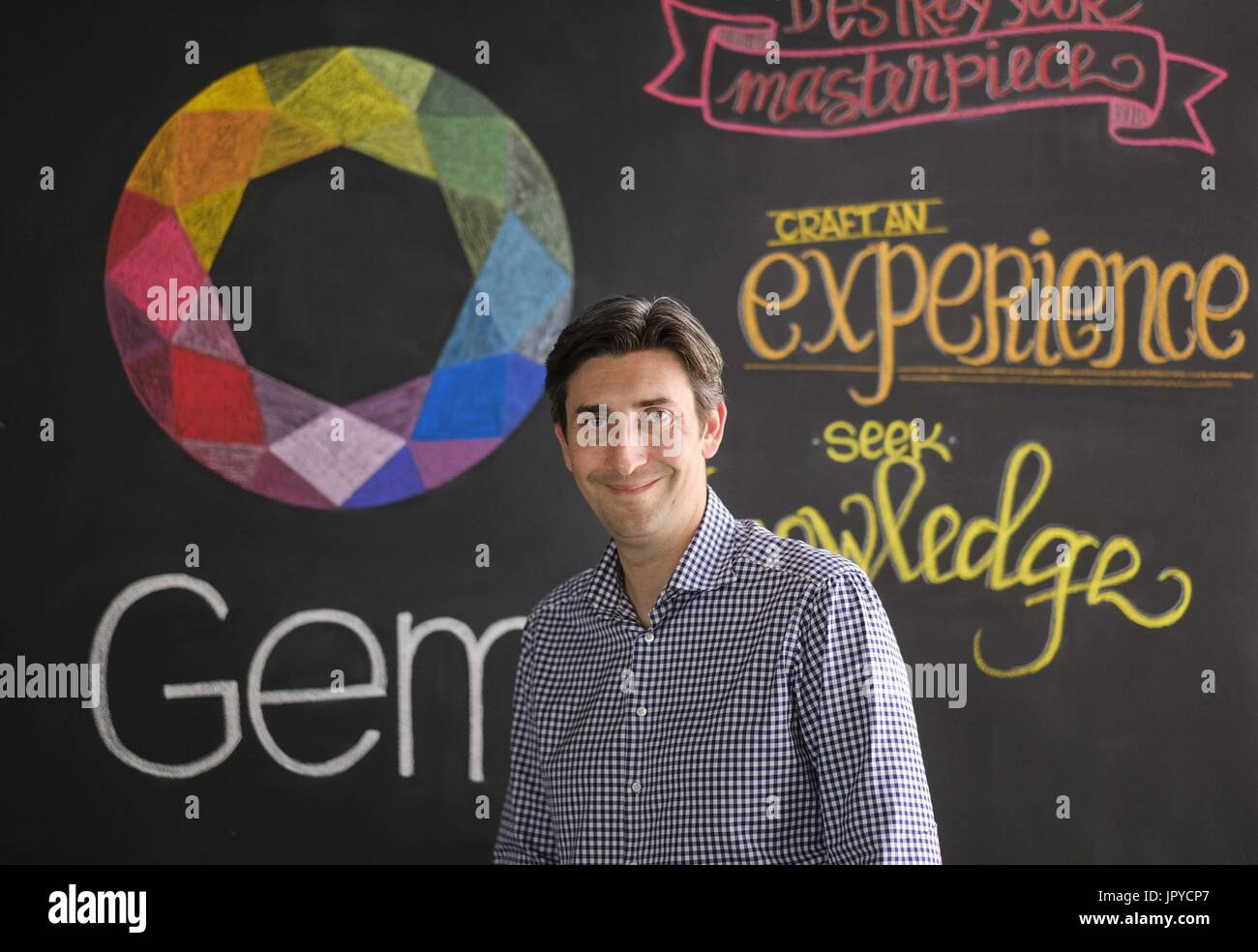 July 3, 2017 - Los Angeles, California, U.S - Micah Winkelspecht, CEO of Gem. (Credit Image ...