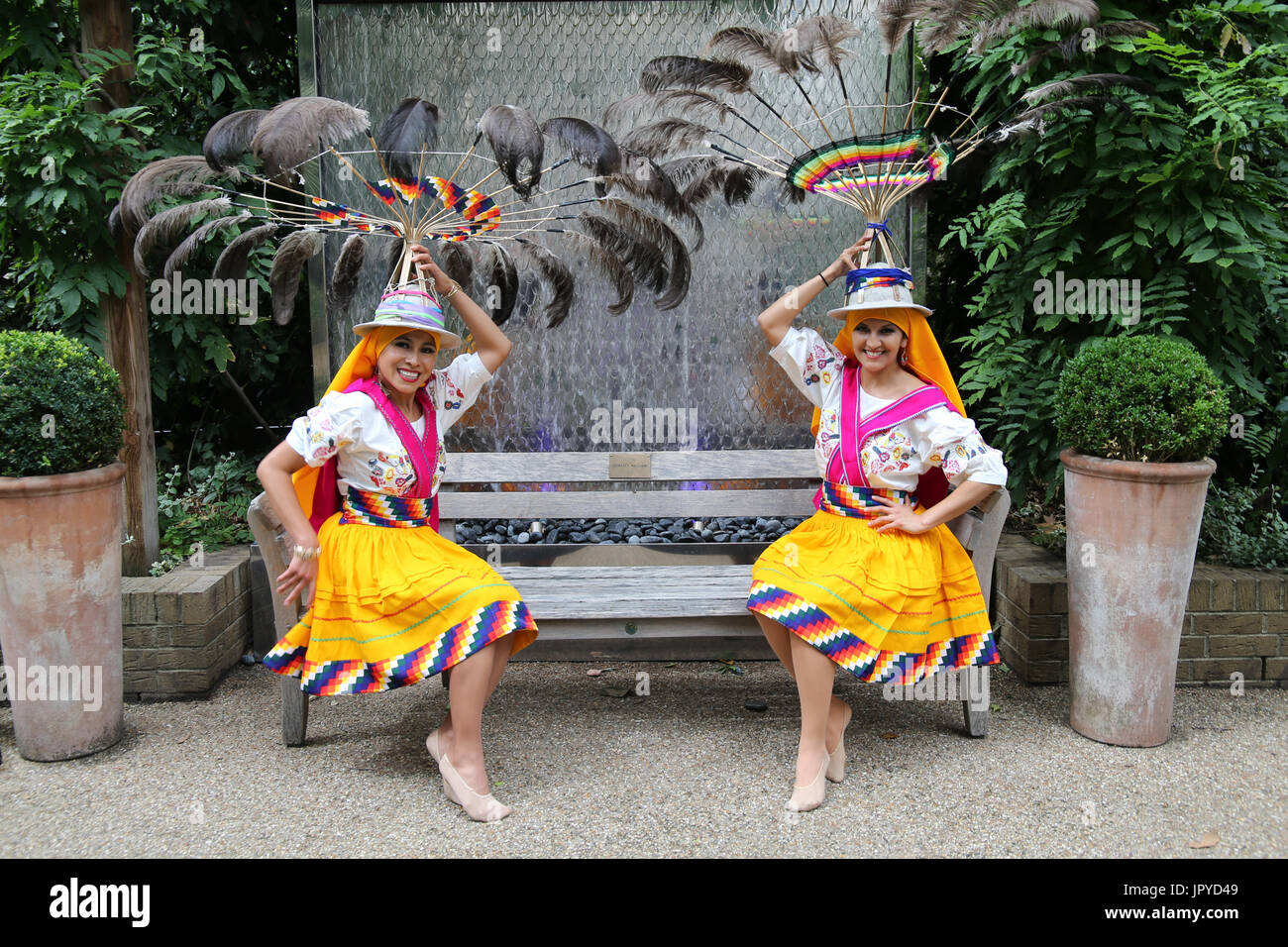 London, UK. 03rd Aug, 2017. Bolivia Independence day, August the 6, was ...