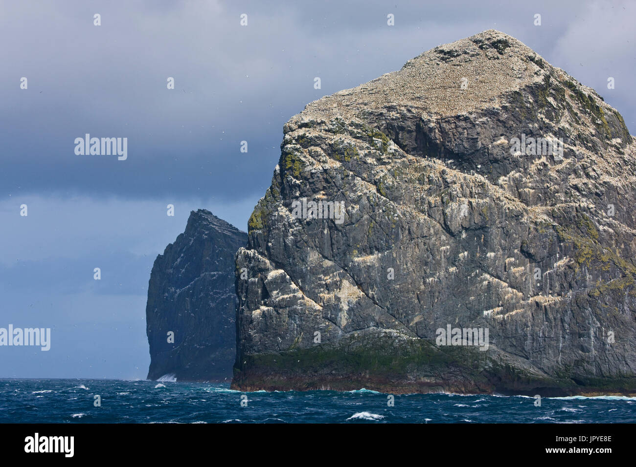 Stac Lee and Stac an Armin - St Kilda Scotland Hebrides Stock Photo - Alamy