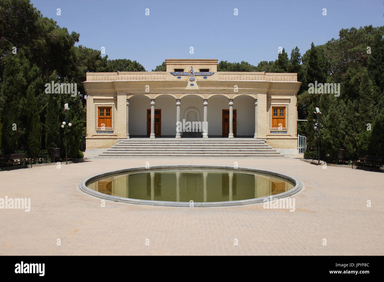 Zaroastrian Fire temple of Yazd, Iran Stock Photo - Alamy