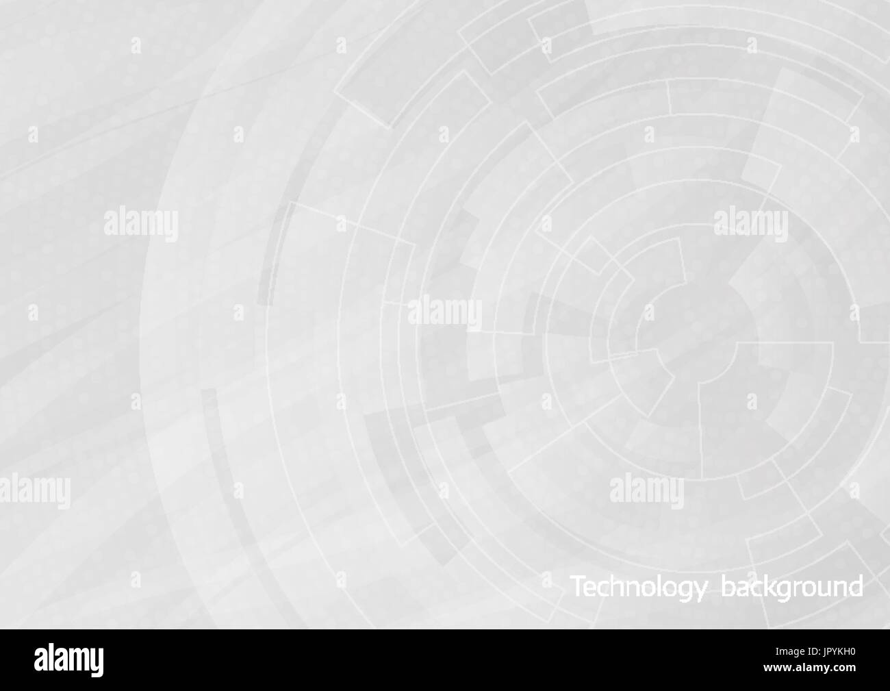 Abstract business technology vector background with circuit board and ...