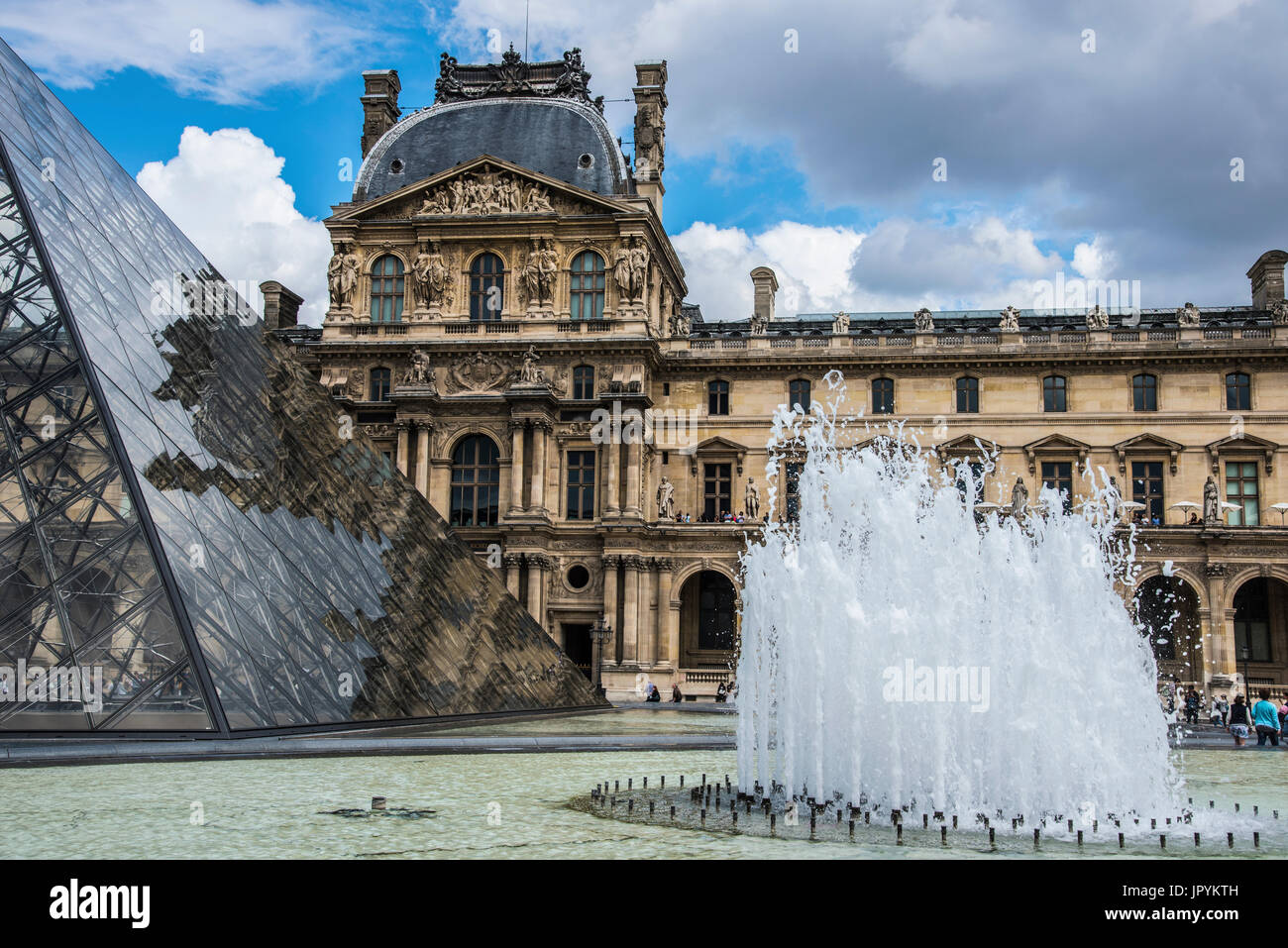 The Louvre, Paris, France, Europe Stock Photo - Alamy