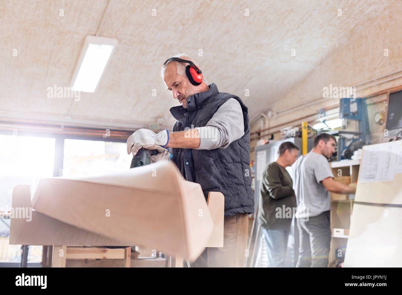 Wood sanding boat hi-res stock photography and images - Alamy