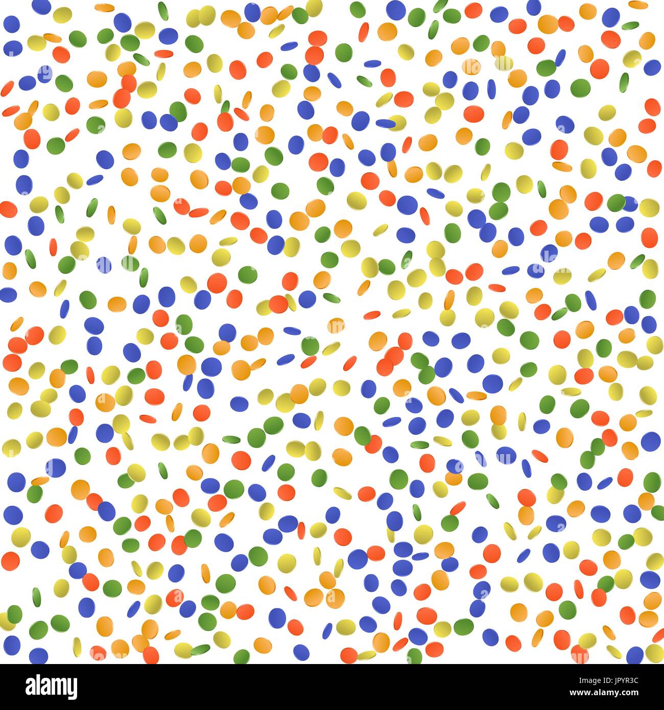 Colorfull confetti vector seamless background. Vector design Stock ...