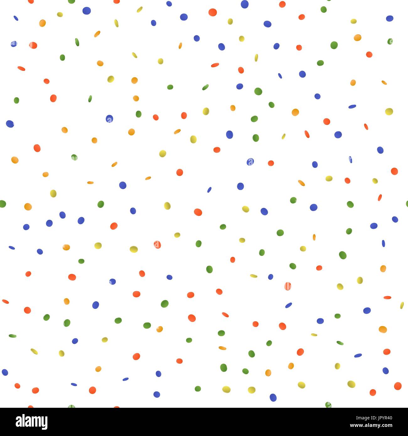 Colorfull confetti vector seamless background. Vector design Stock ...