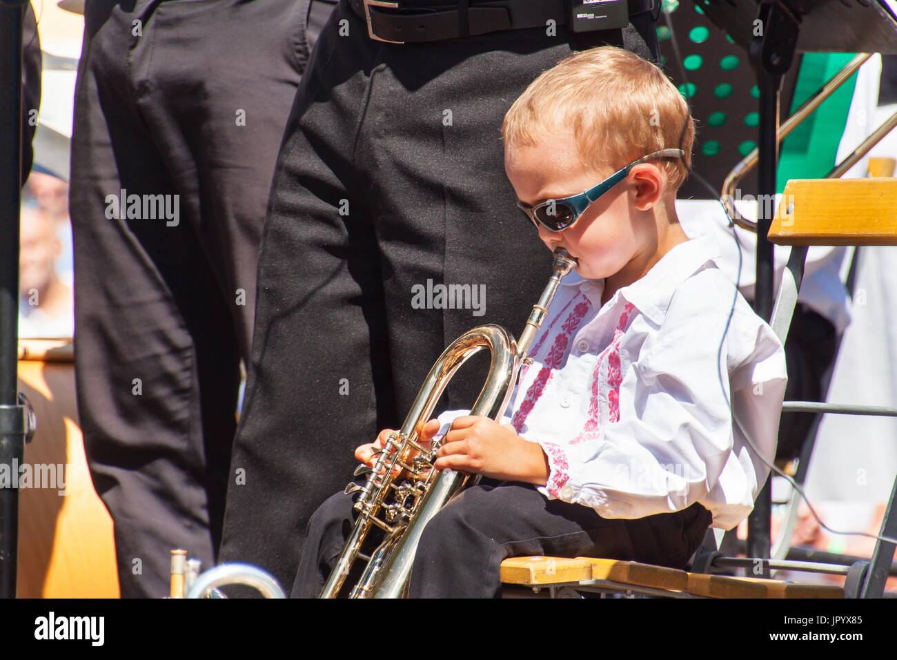 Little trumpeter hi-res stock photography and images - Alamy