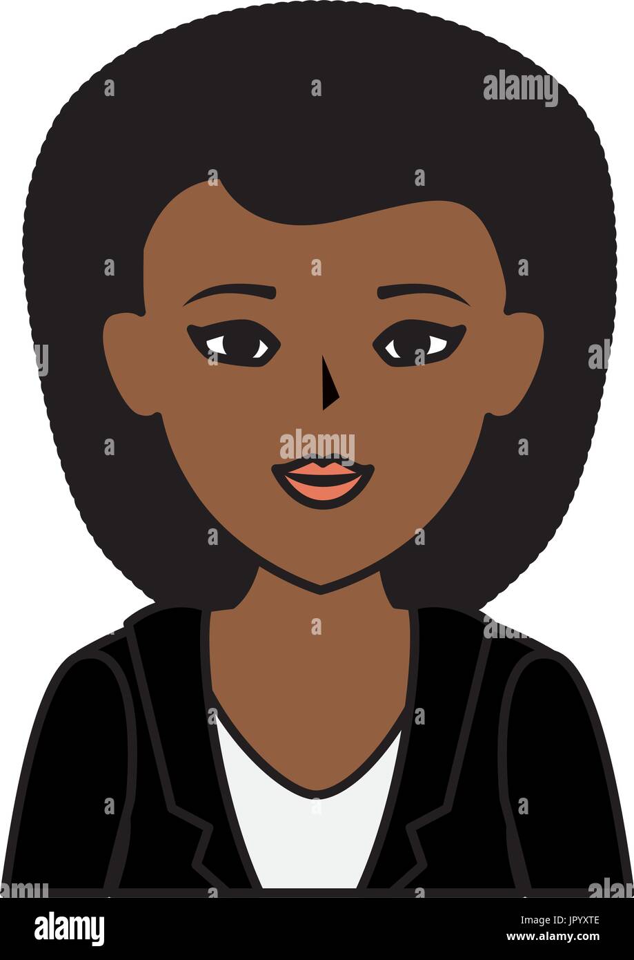 beautiful african woman avatar character Stock Vector Image & Art - Alamy