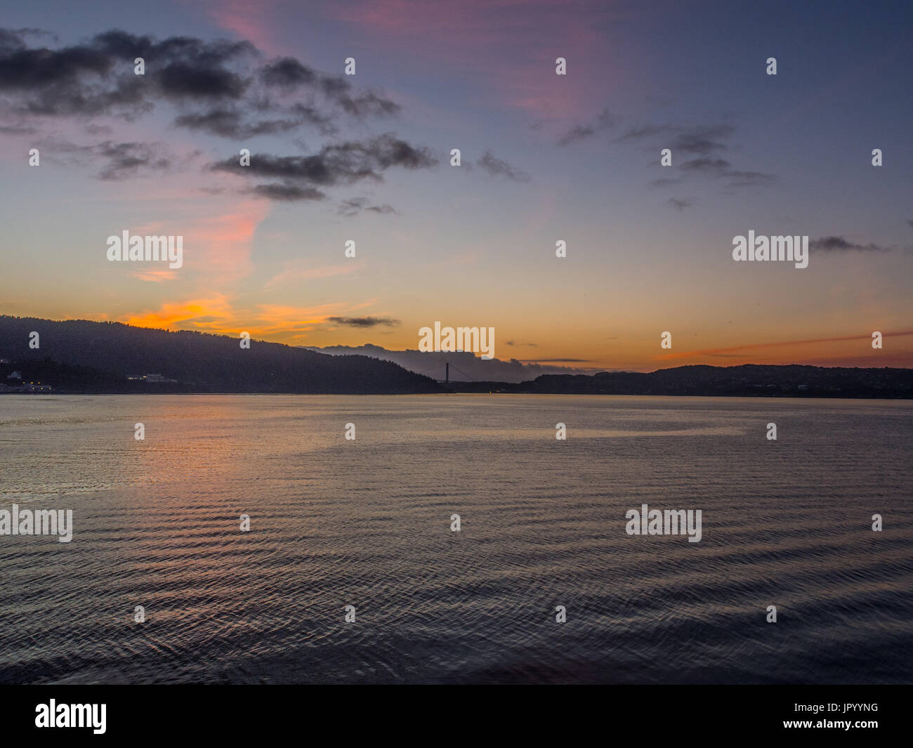 Beautiful sky over bergen hi-res stock photography and images - Alamy