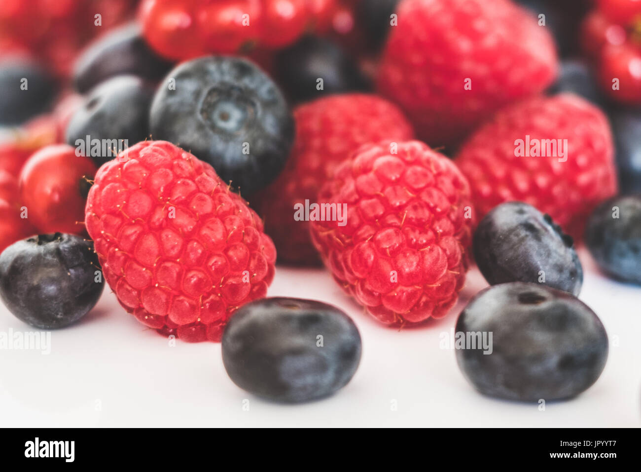 Mixed fresh organic fruit hi-res stock photography and images - Alamy