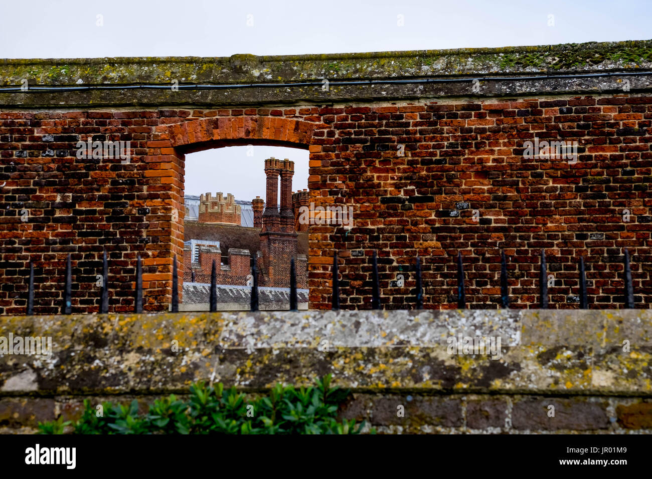 view through the wall Stock Photo - Alamy