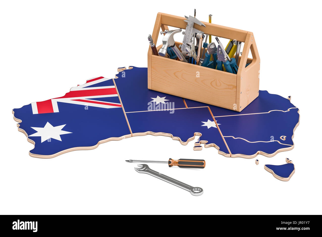 Australian map tech hi-res stock photography and images - Alamy