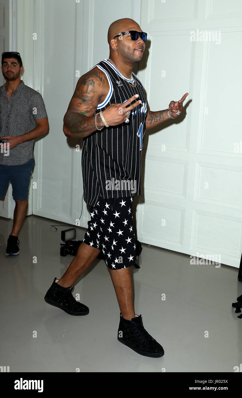 Flo Rida takes over Hard Rock Hotel & Casino Featuring: Flo Rida Where ...