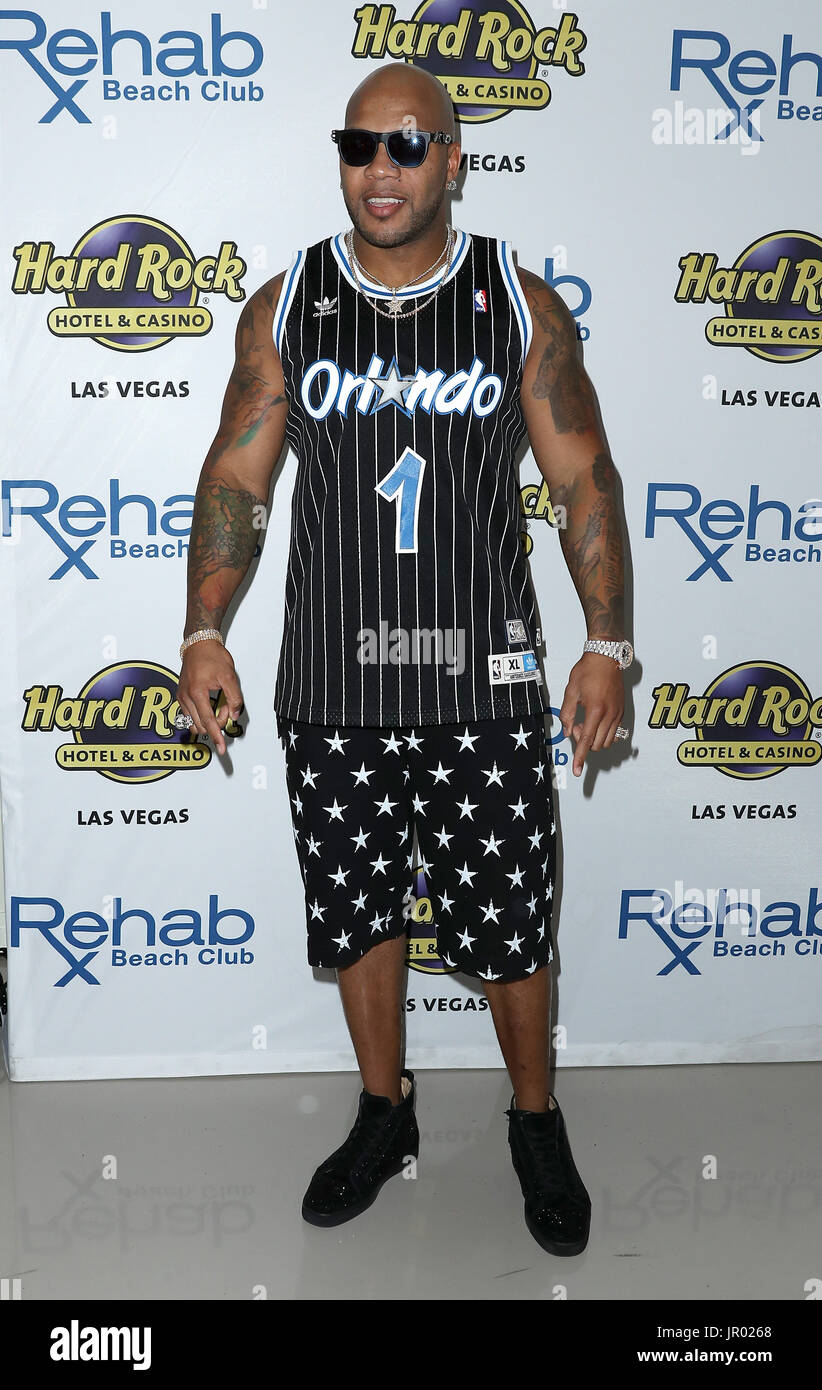 Flo Rida takes over Hard Rock Hotel & Casino Featuring: Flo Rida Where ...
