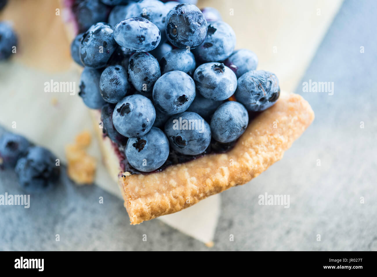 blue berries pie Stock Photo - Alamy