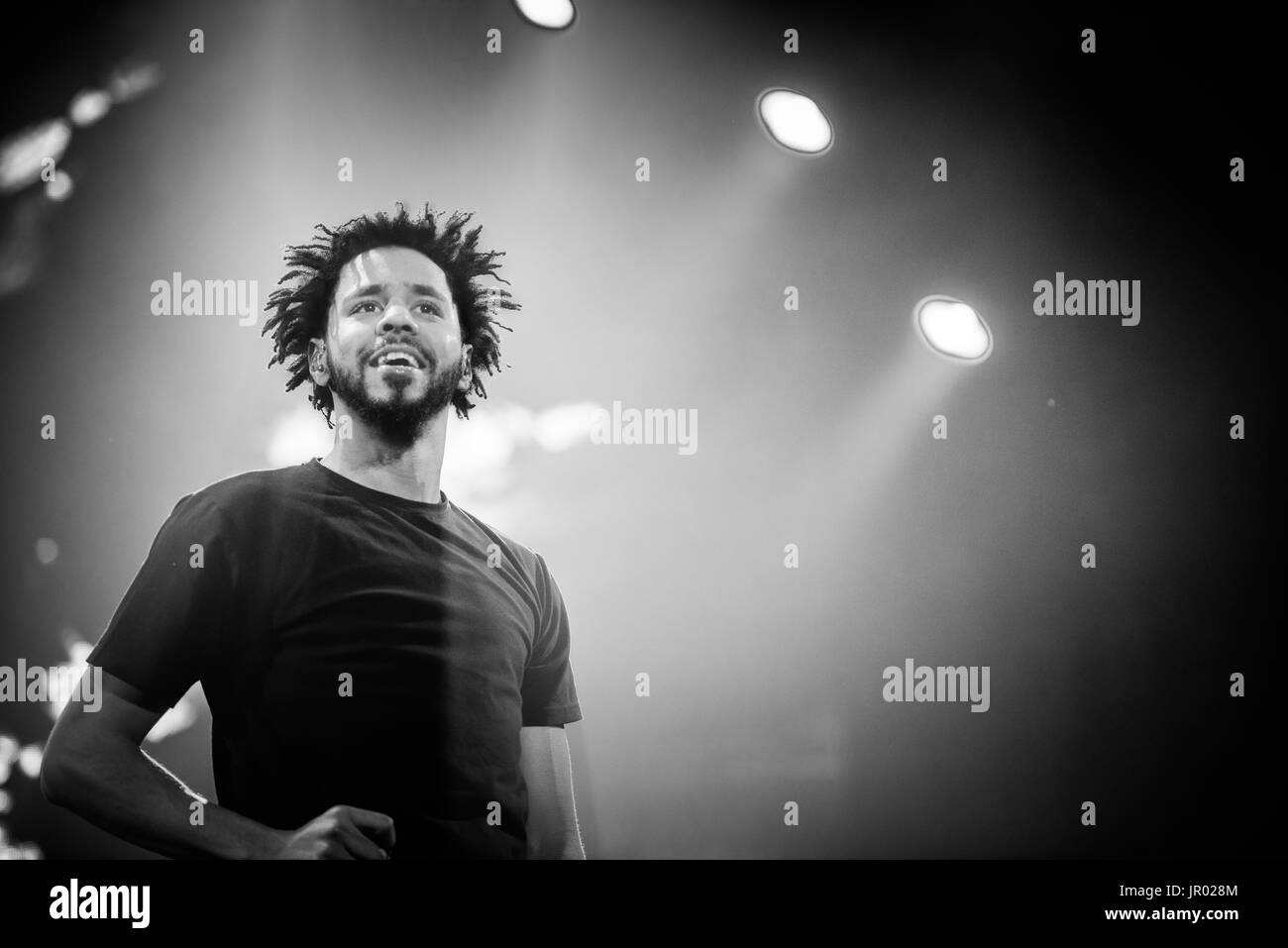 Rapper j cole Black and White Stock Photos & Images - Alamy