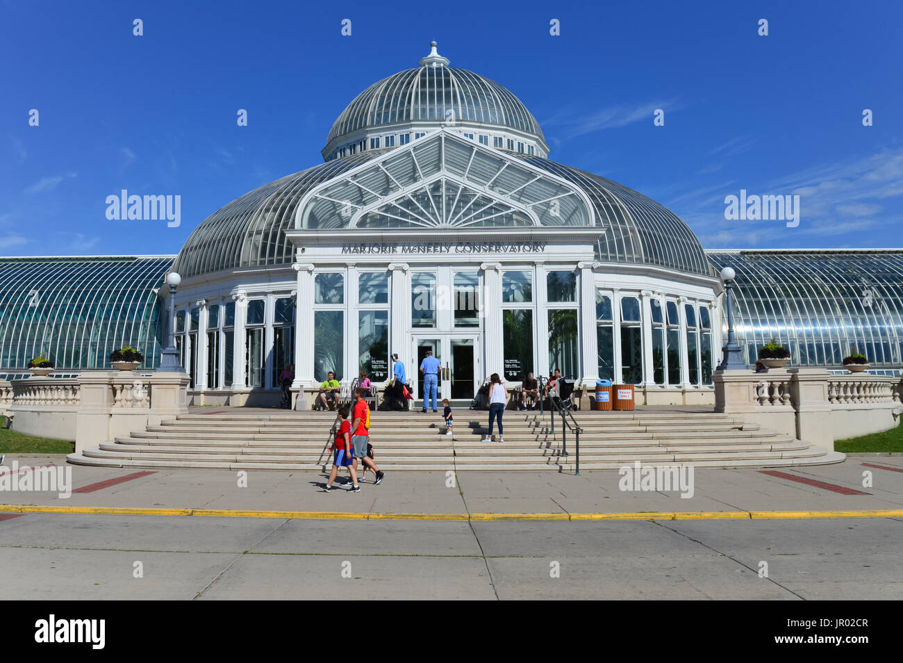 Como Conservatory in St. Paul, MN during summer Stock Photo - Alamy