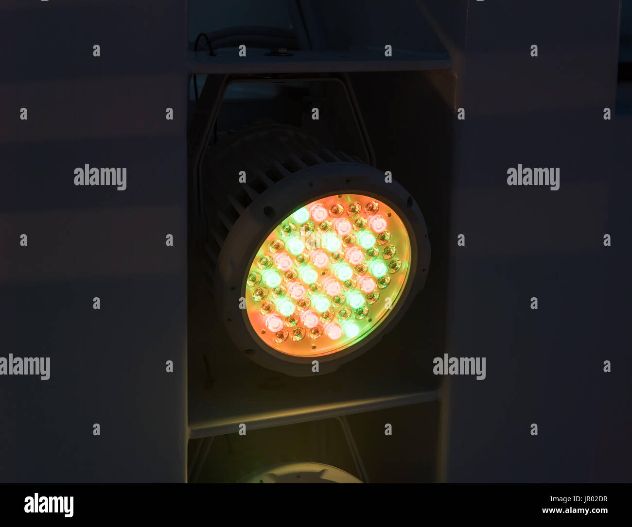 LED Light on mall roof Stock Photo - Alamy