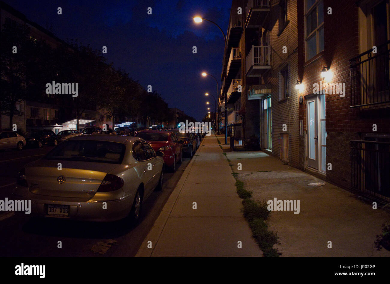 Late night walk Stock Photo - Alamy