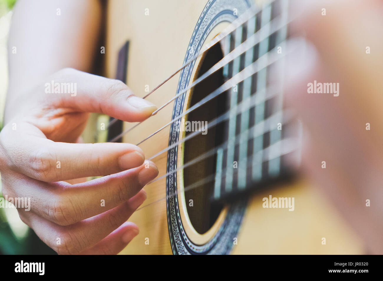 playing acoustic guitar background Stock Photo - Alamy