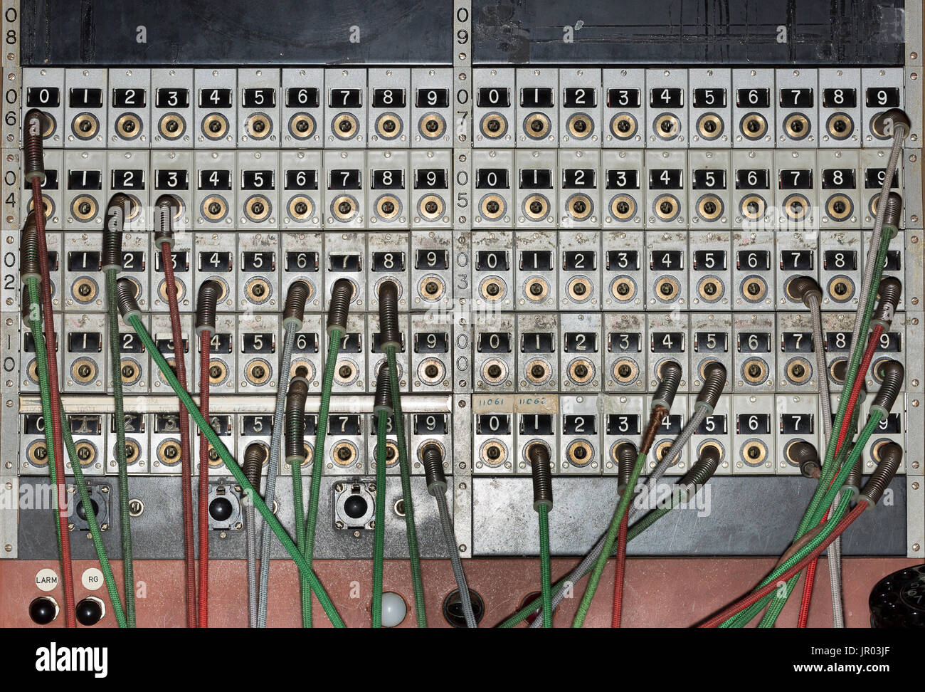 Old telephone switchboard hi-res stock photography and images - Alamy