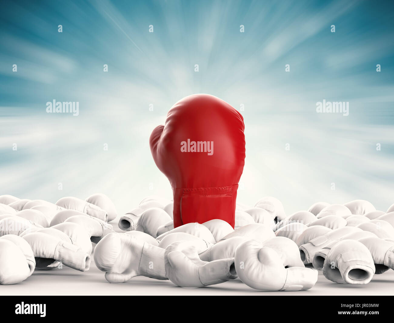 Red boxing gloves hi-res stock photography and images - Alamy