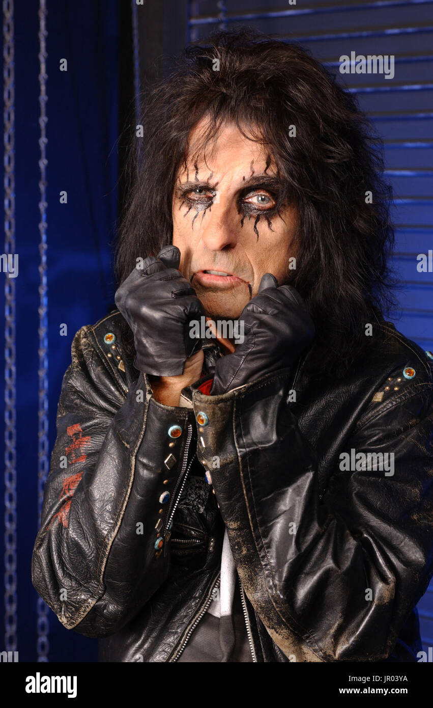 Alice Cooper photo session, Photographed at the House Of Blues in ...