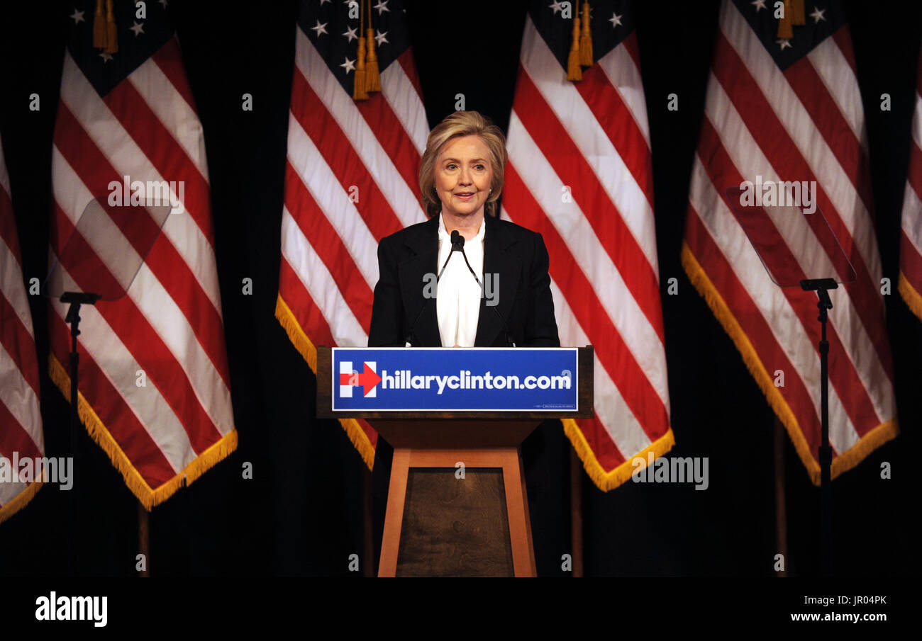 Hillary Clinton delivers policy address outlining her vision for the ...