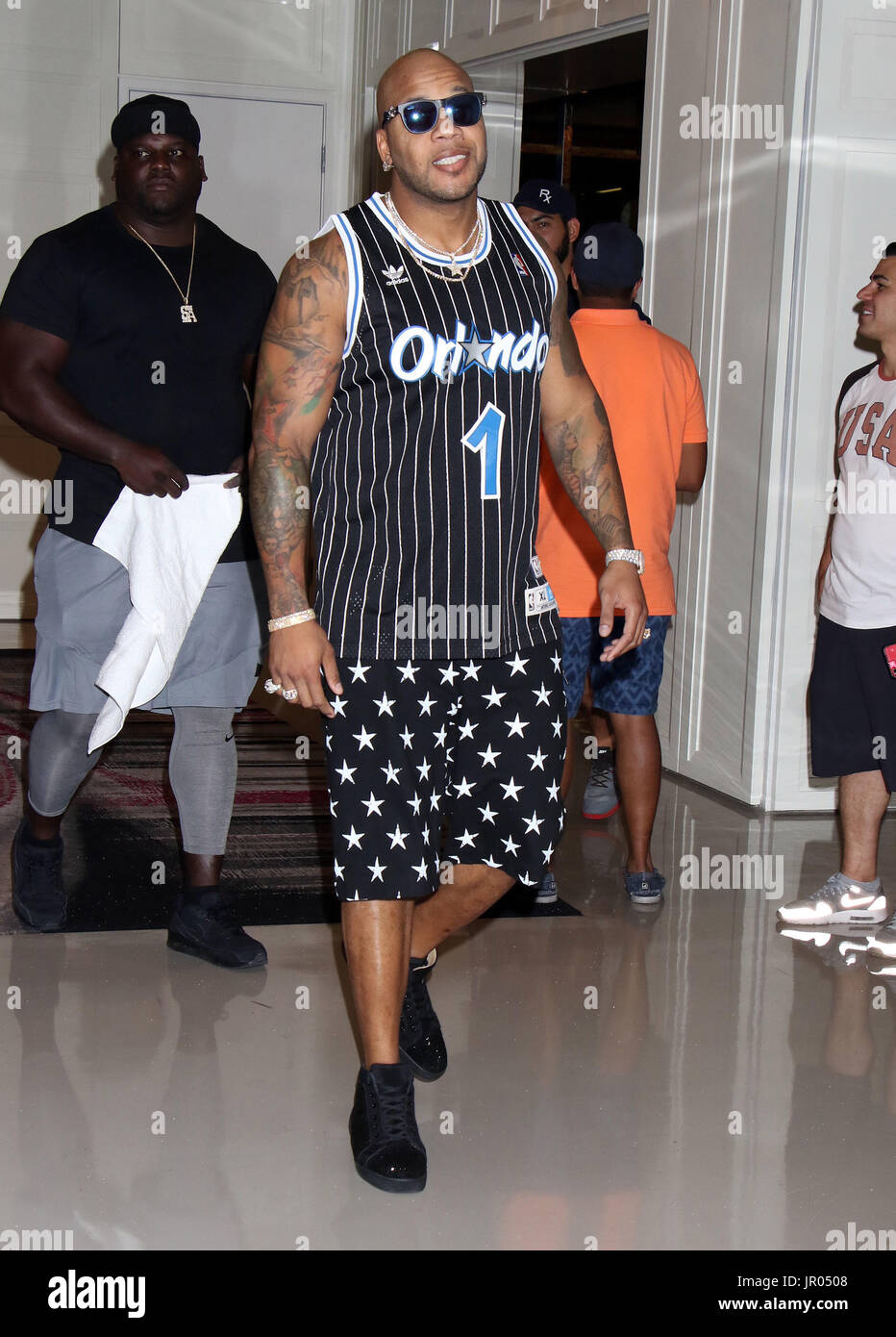 Flo Rida takes over Hard Rock Hotel & Casino Featuring: Flo Rida Where ...