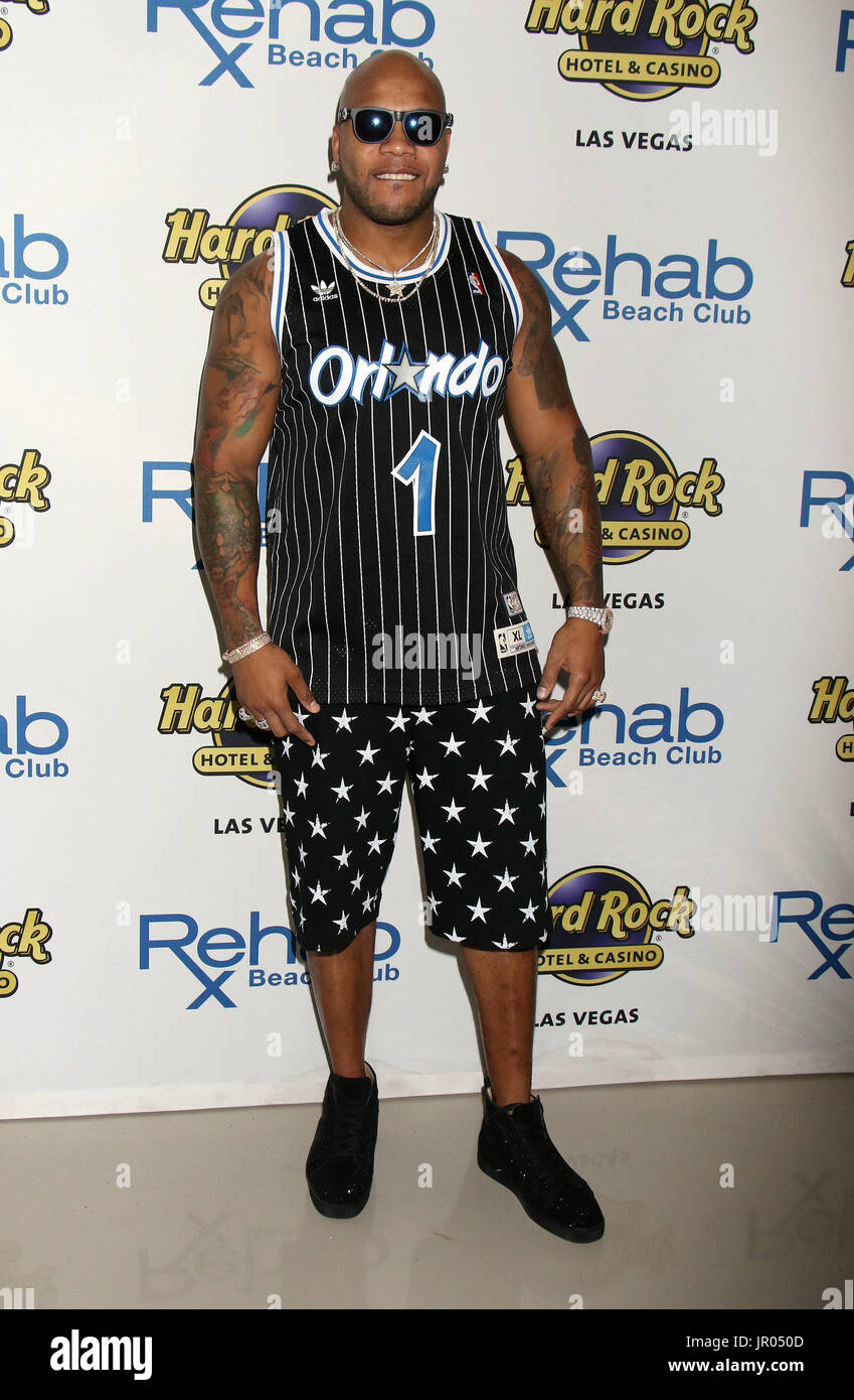 Flo Rida takes over Hard Rock Hotel & Casino Featuring: Flo Rida Where ...