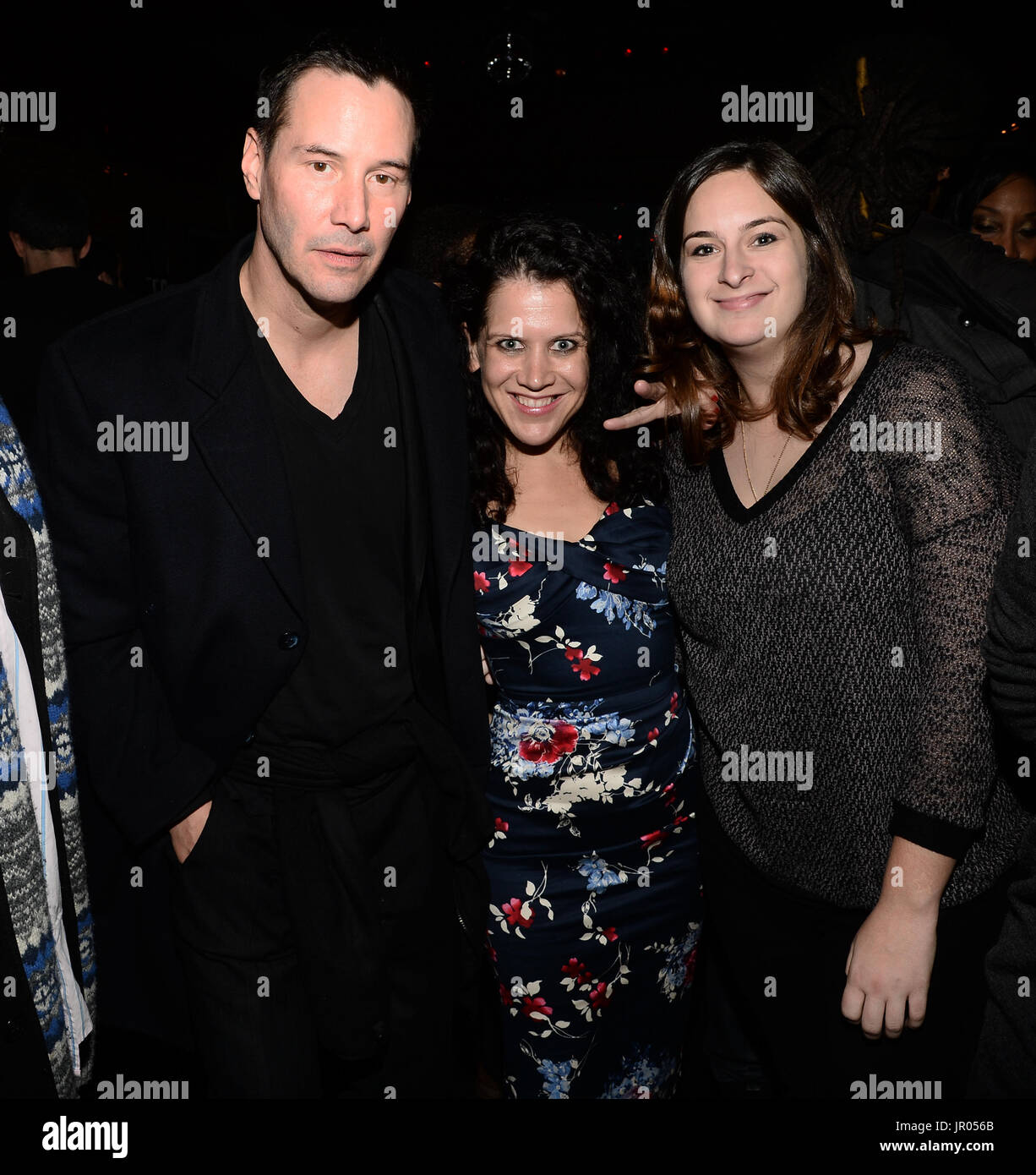 NEW YORK, NY -DECEMBER 05: Keanu Reeves, Jennifer DeLia and Julie ...