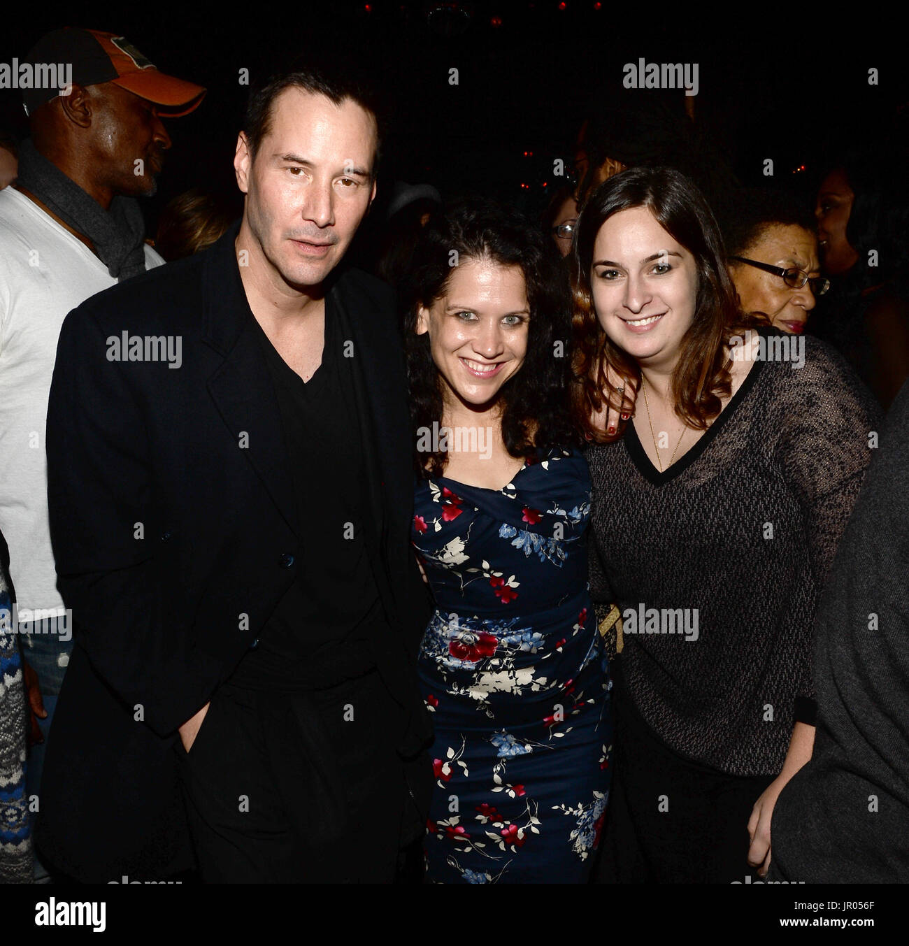 NEW YORK, NY -DECEMBER 05: Keanu Reeves, Jennifer DeLia and Julie ...