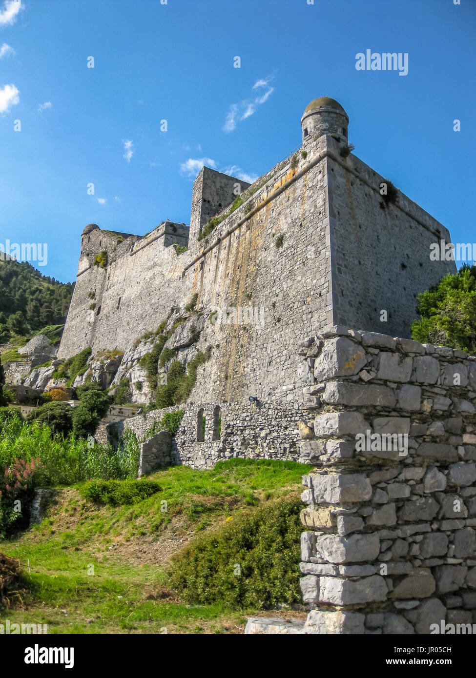 Doria castle Portovenere Stock Photo - Alamy