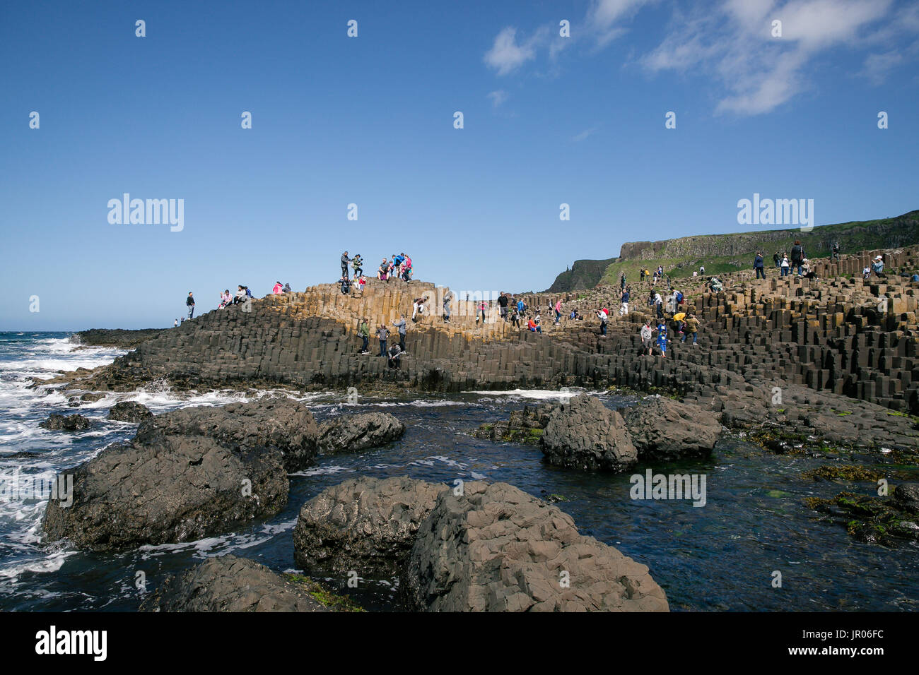 Natural basalt columns giants hi-res stock photography and images - Alamy