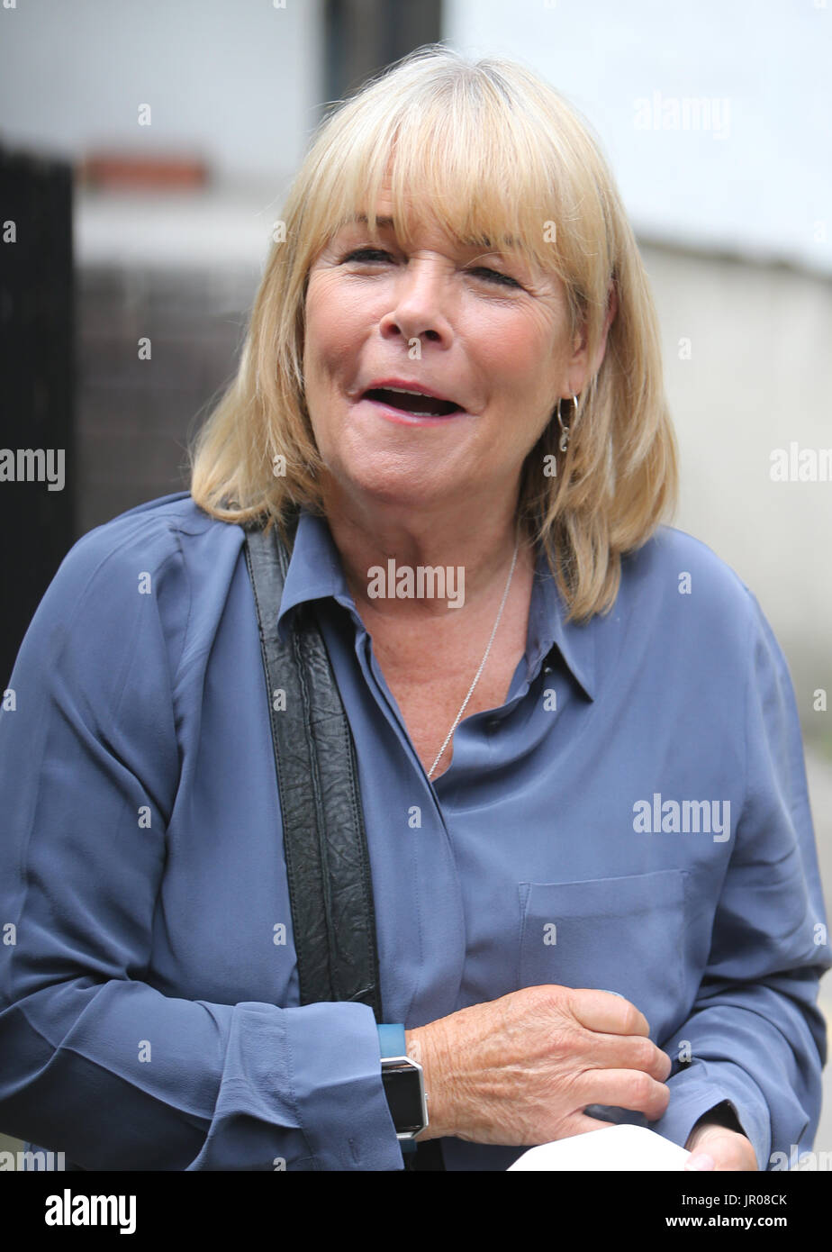 Linda Robson outside ITV Studios Featuring: Linda Robson Where: London ...