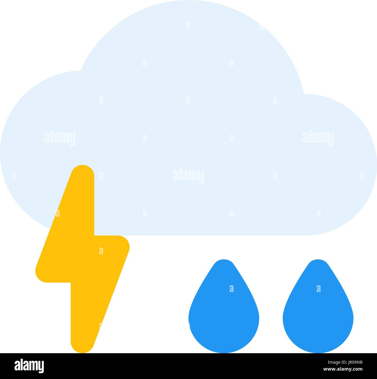 Flash rain showers Stock Vector Images - Alamy