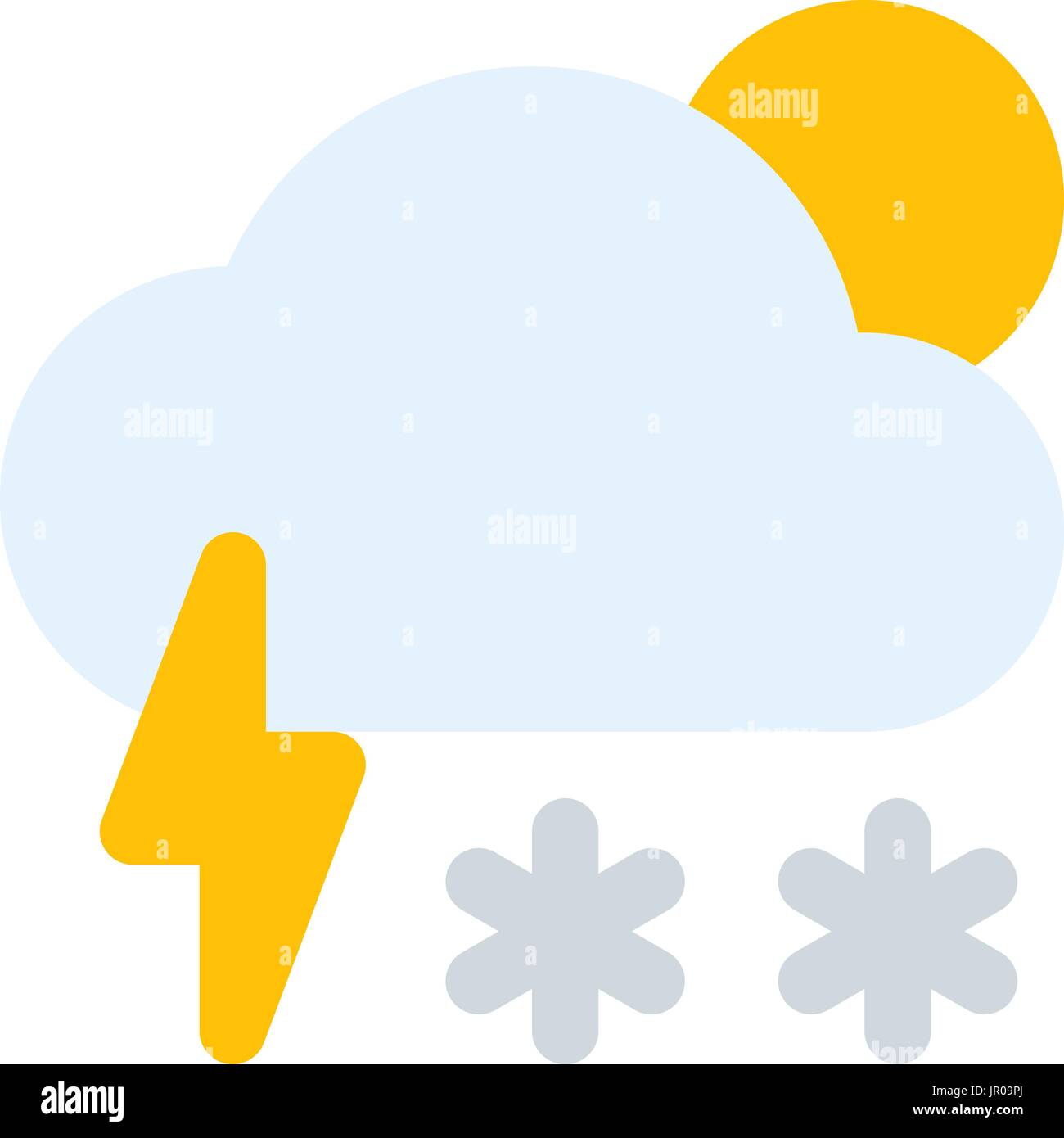 Thundersnow hi-res stock photography and images - Alamy