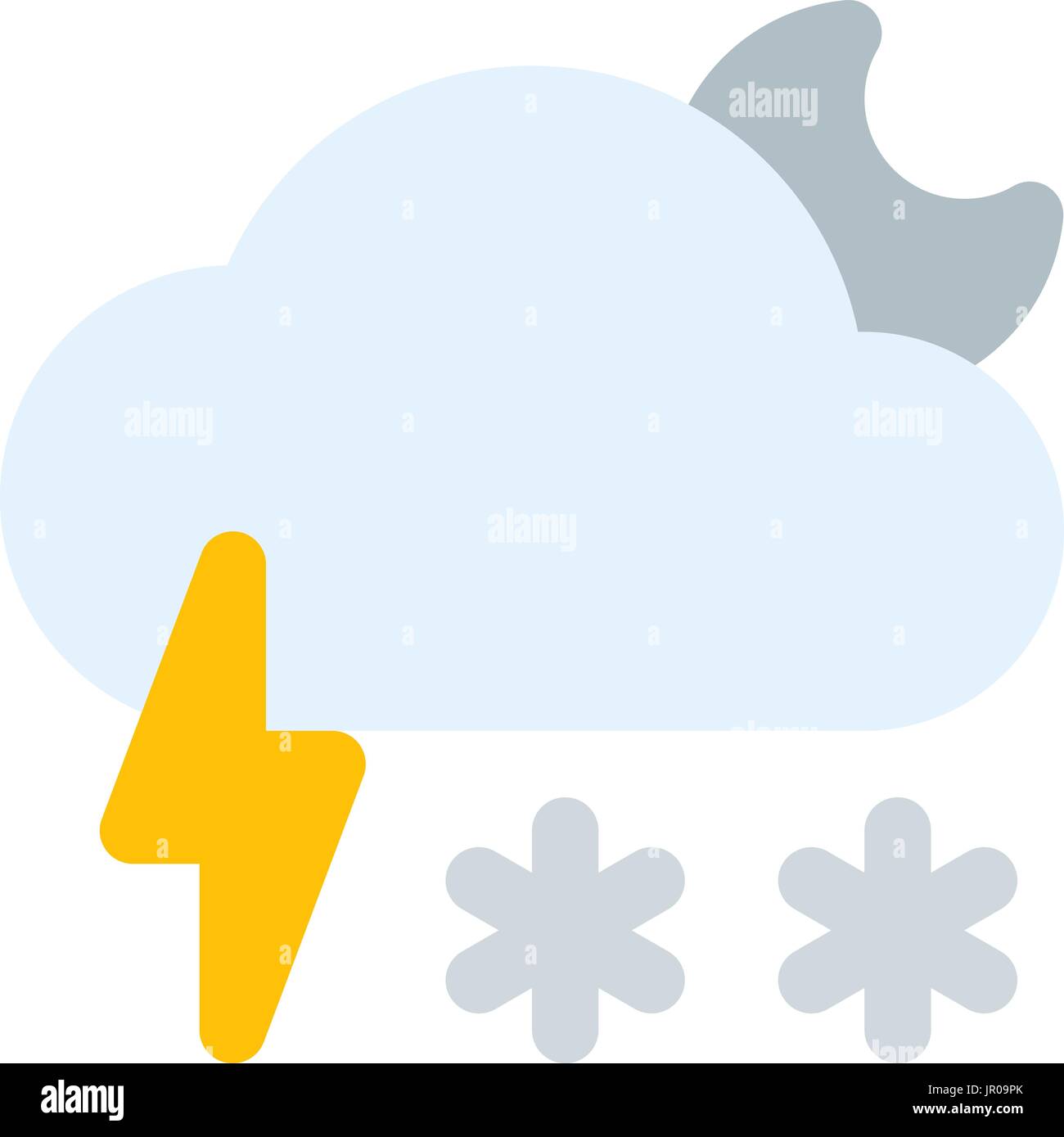 Thundersnow hi-res stock photography and images - Alamy