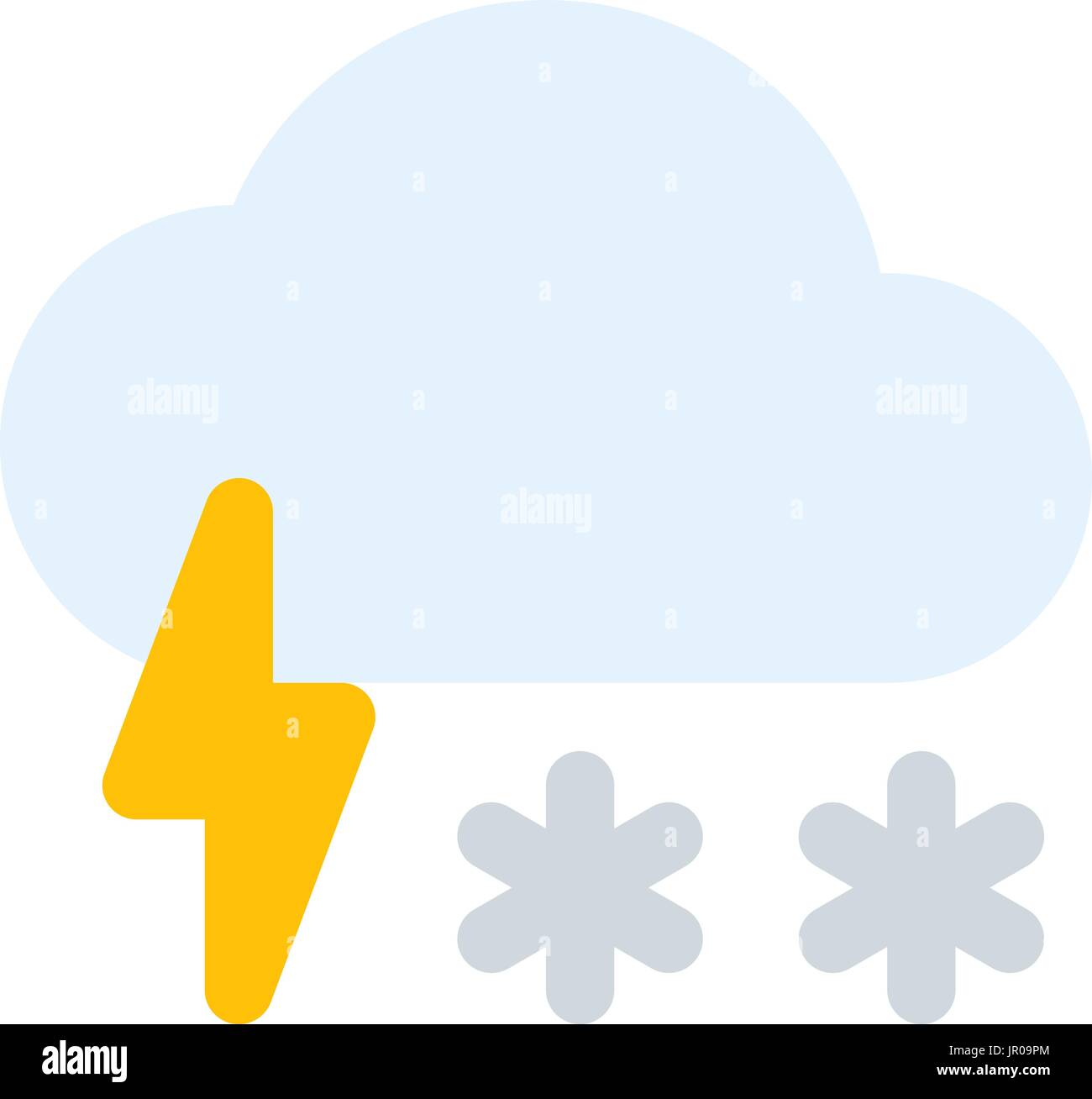 Thundersnow hi-res stock photography and images - Alamy