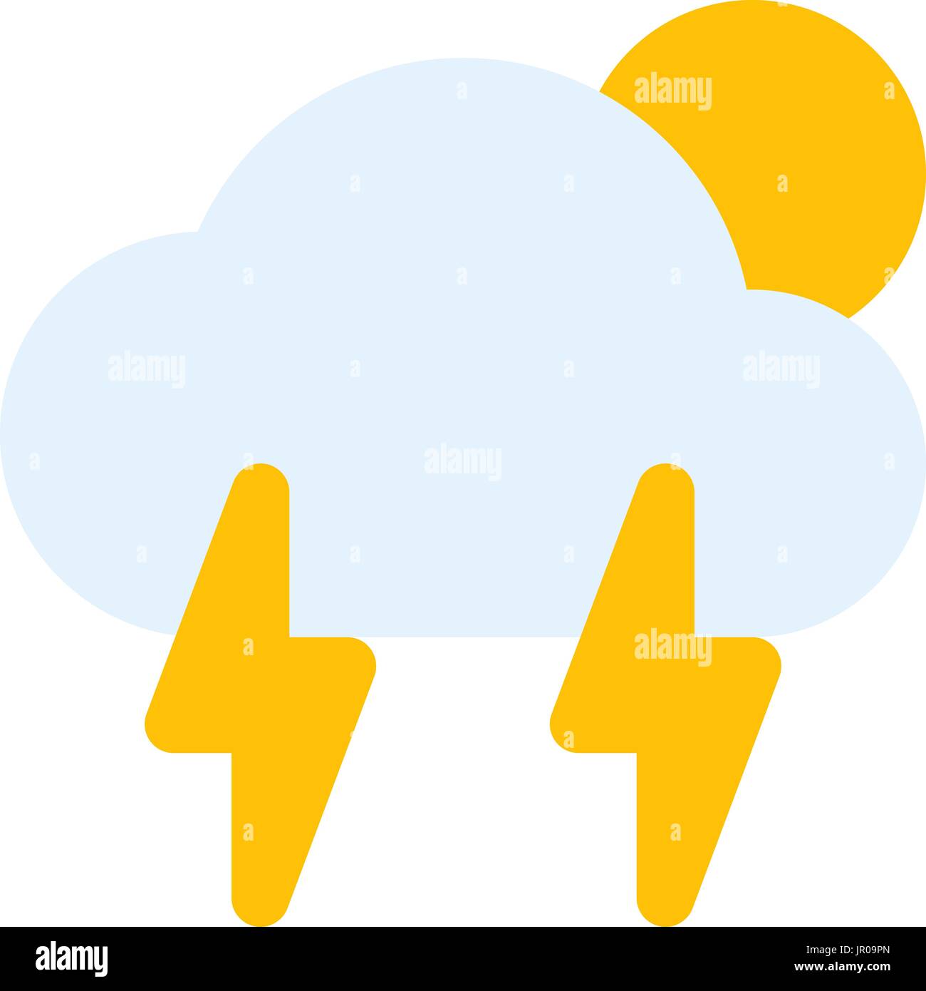 Lightning daytime Stock Vector Images - Alamy