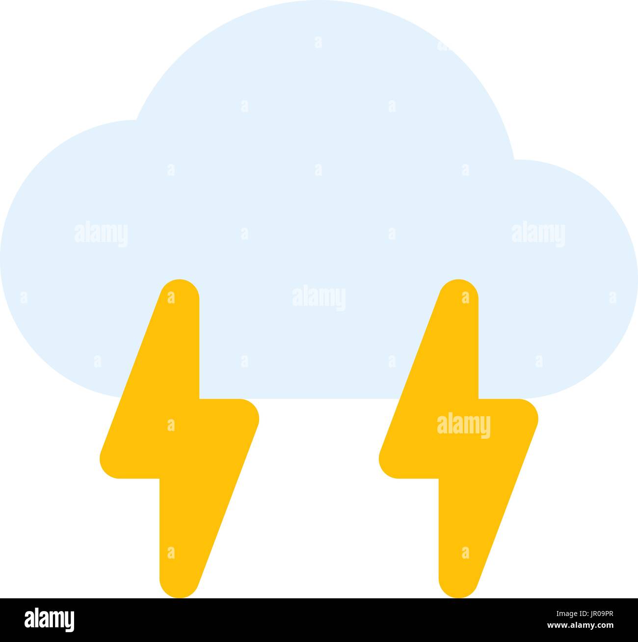 The thundershower Stock Vector Images - Alamy