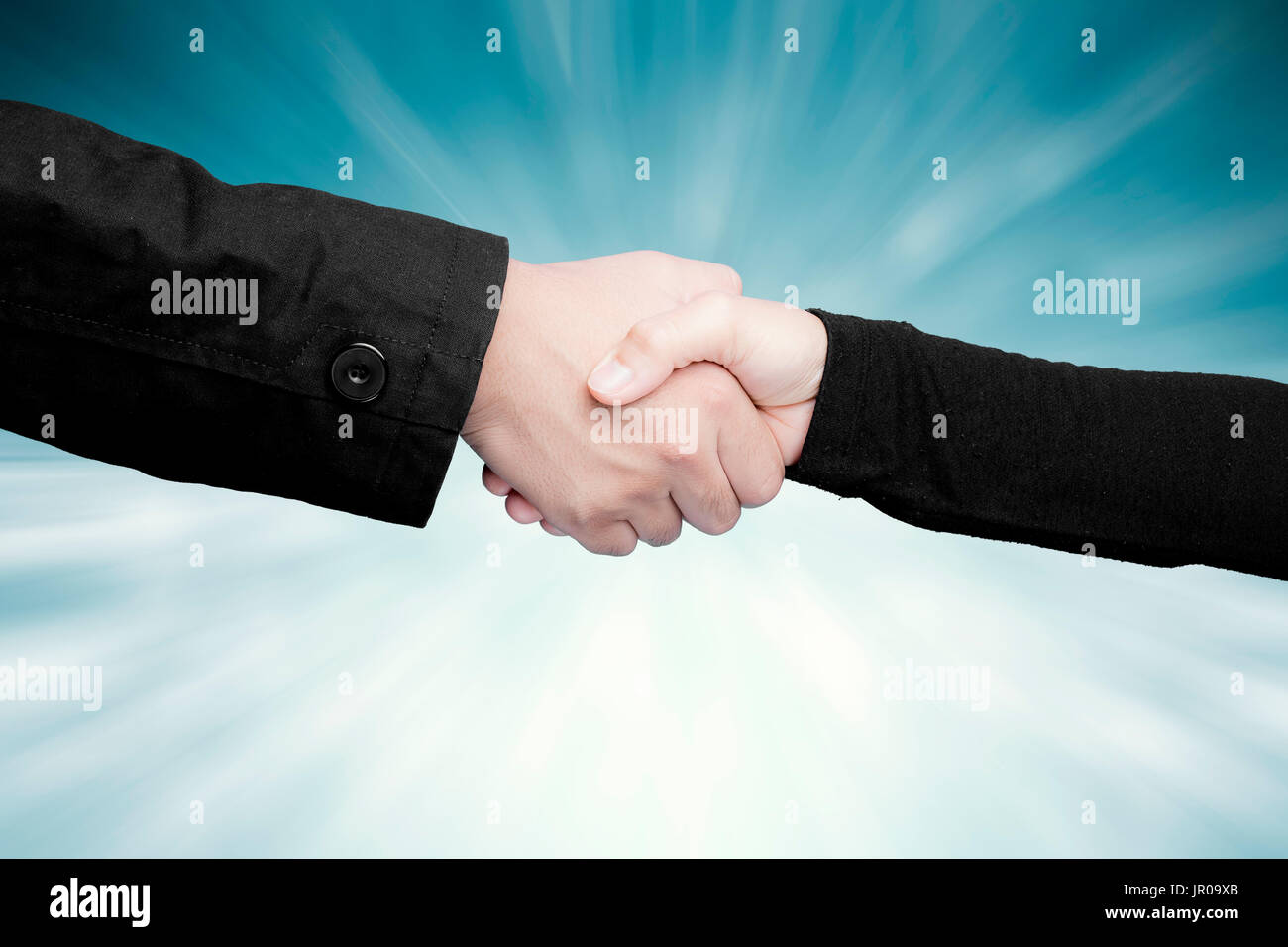 hand shake for business partnership concept Stock Photo - Alamy