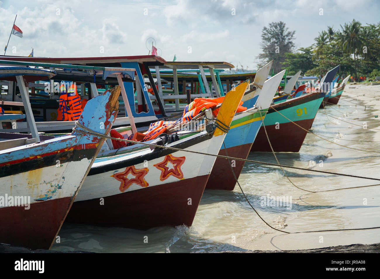 Traditional bangka boat in hi-res stock photography and images - Alamy