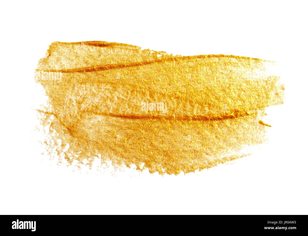 Abstract golden smears on white background with place for text Stock ...