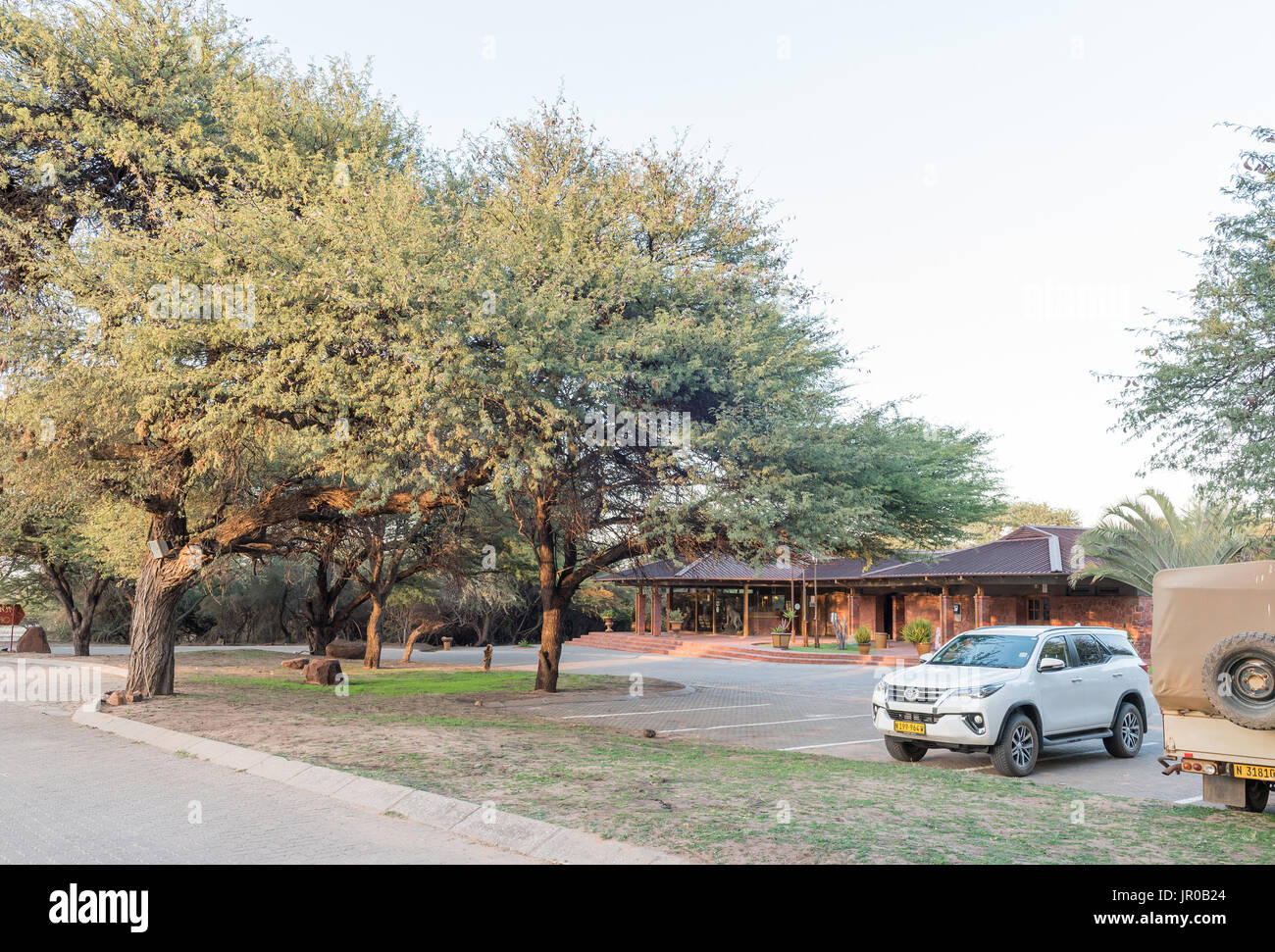 Vehicle reception park hi-res stock photography and images - Alamy