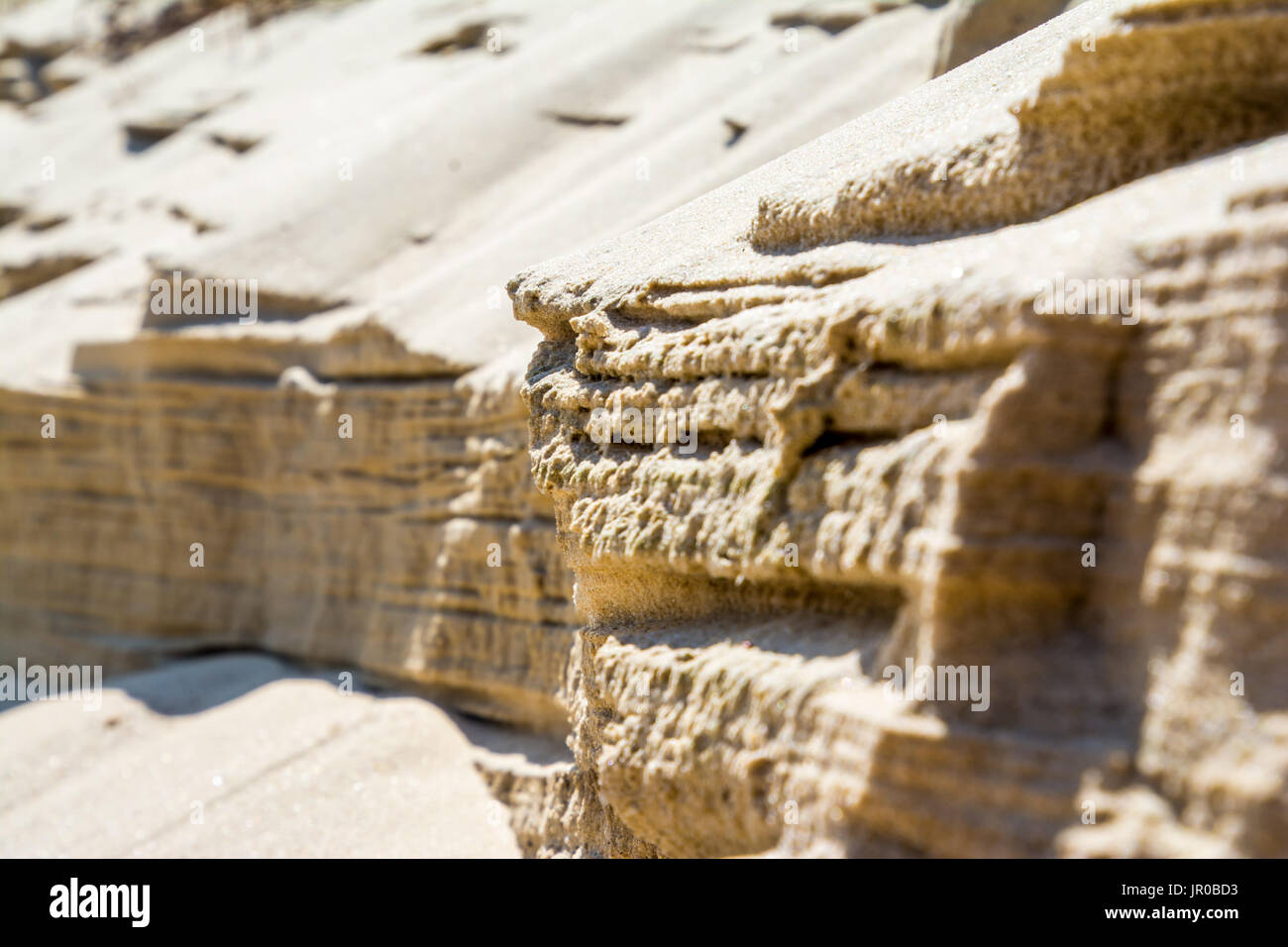 Layer of sand at beach Stock Photo - Alamy